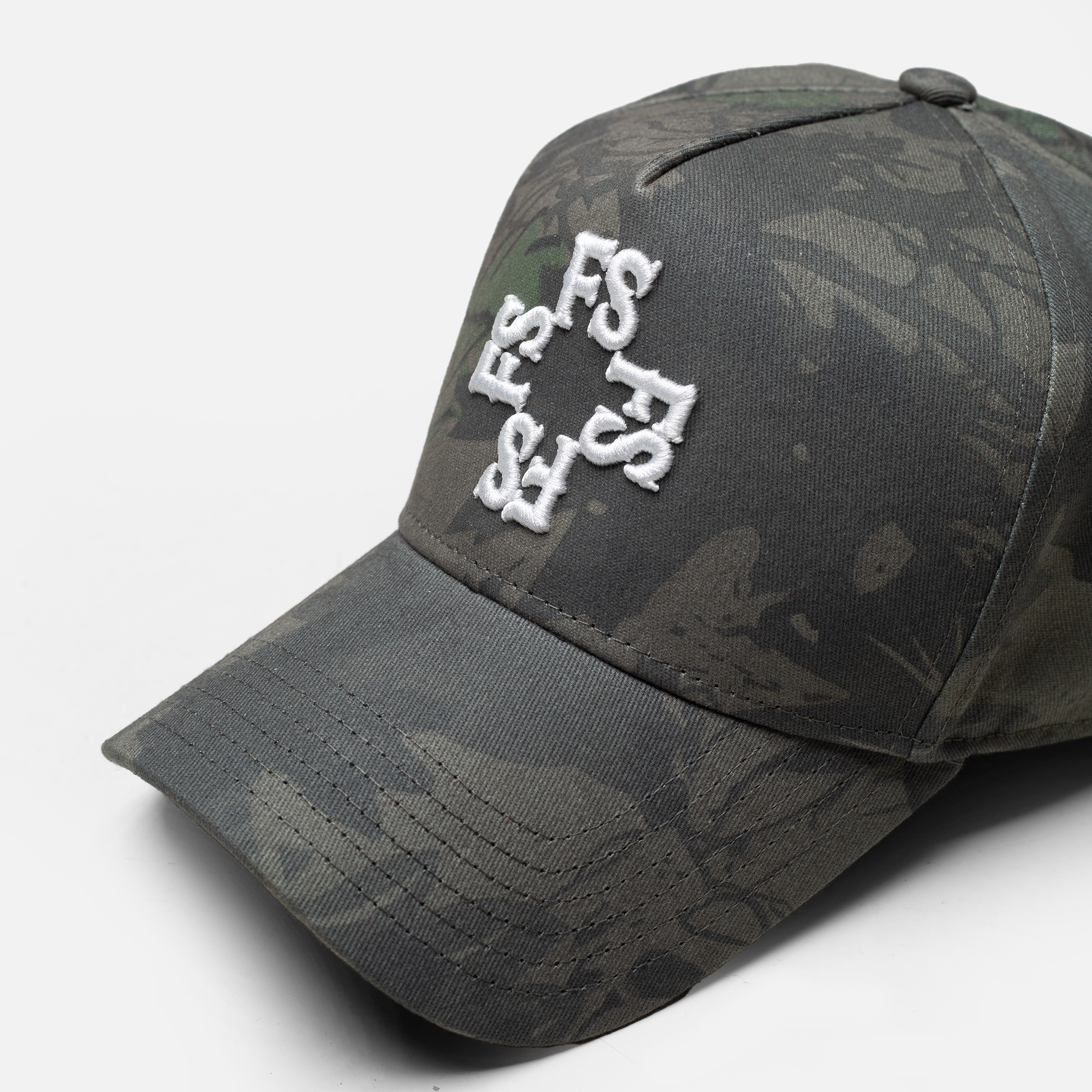 Monogram Real Tree Cap | Dark Green