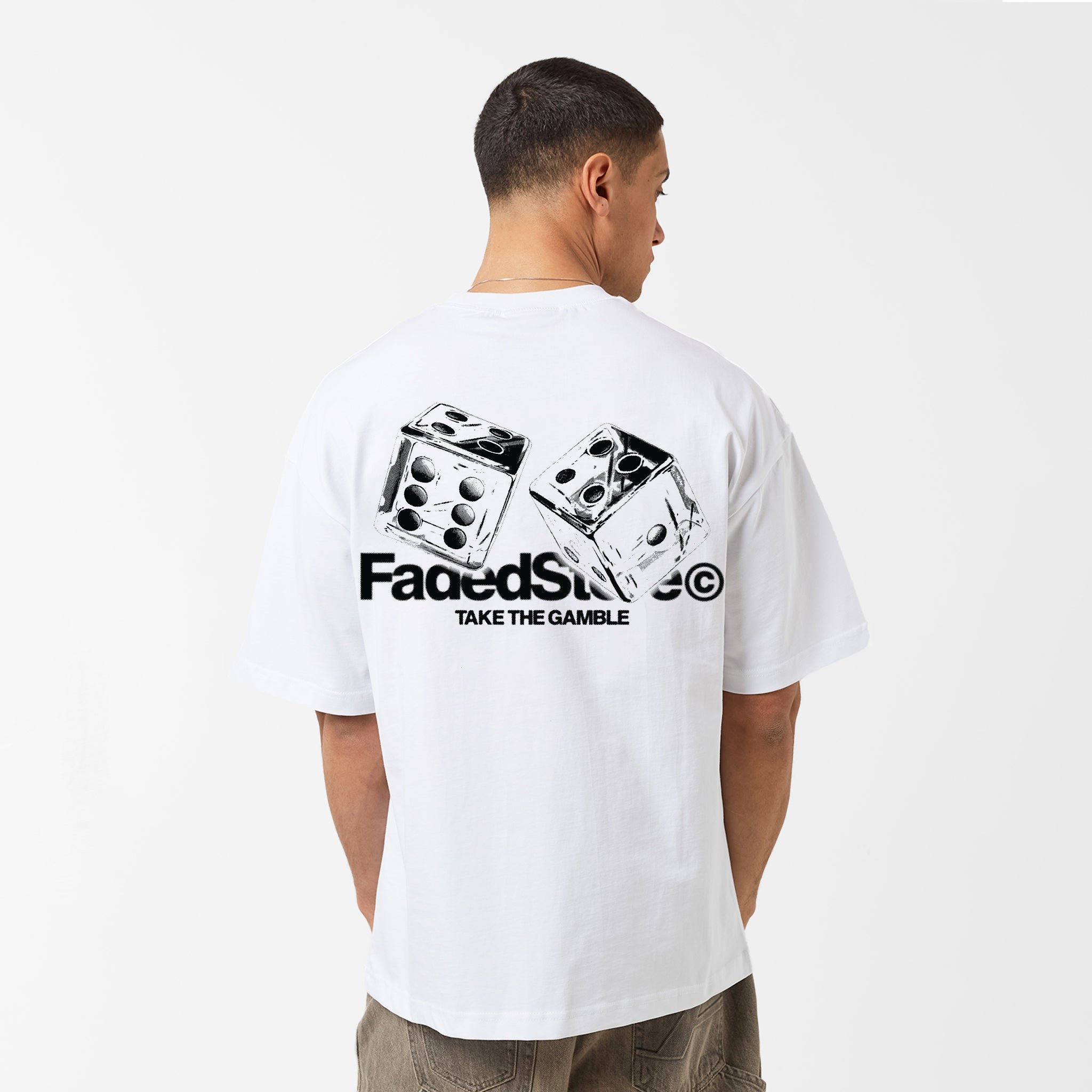 Take The Gamble T-Shirt | White